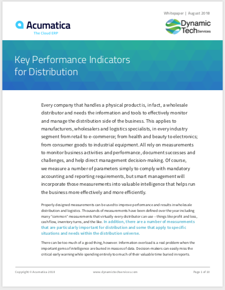 KPI Wholesale Distribution Key Performance Indicator Cover - SWK ...