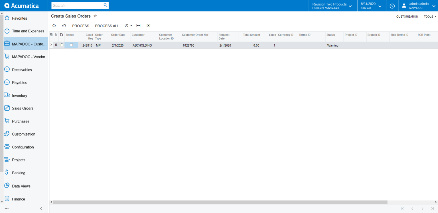 SPS Commerce Fulfillment for Acumatica - SWK Technologies, Inc.