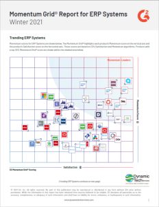 Momentum Grid Report for ERP Systems - Winter 2021 - Dynamic Tech Services
